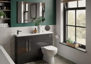 Esprit Dark Grey Gloss with Vitra Integra | Fitted Kitchen - Avanti ...